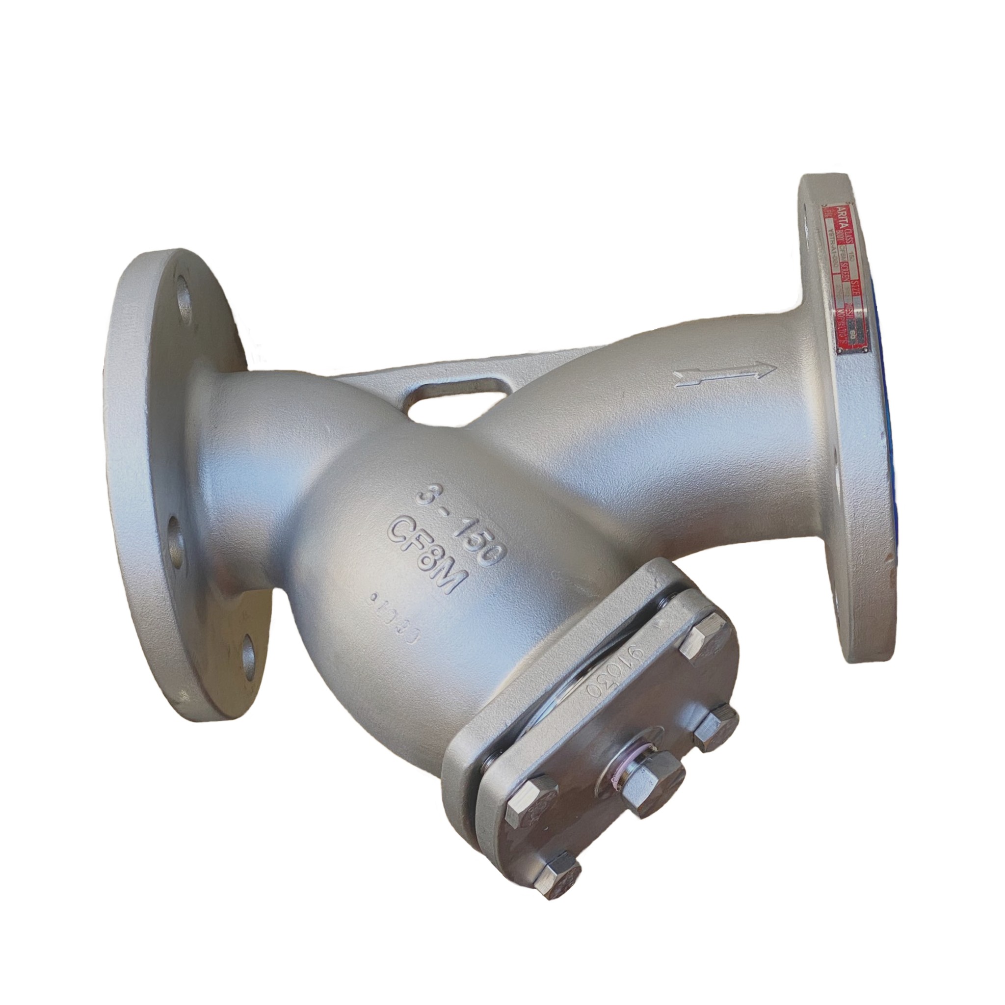 CF8M Flanged Y-Strainer ANSI 150 | TE - UNIMECH (Asia Pacific) CF8M Flanged Y-Strainer ANSI 150 | TE - UNIMECH (Asia Pacific)