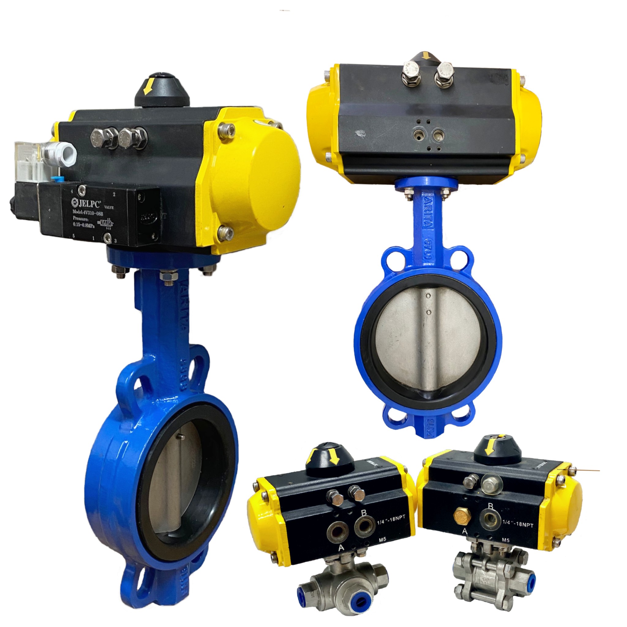 Spring Return Pneumatic Actuated Valves - UNIMECH (Asia Pacific)