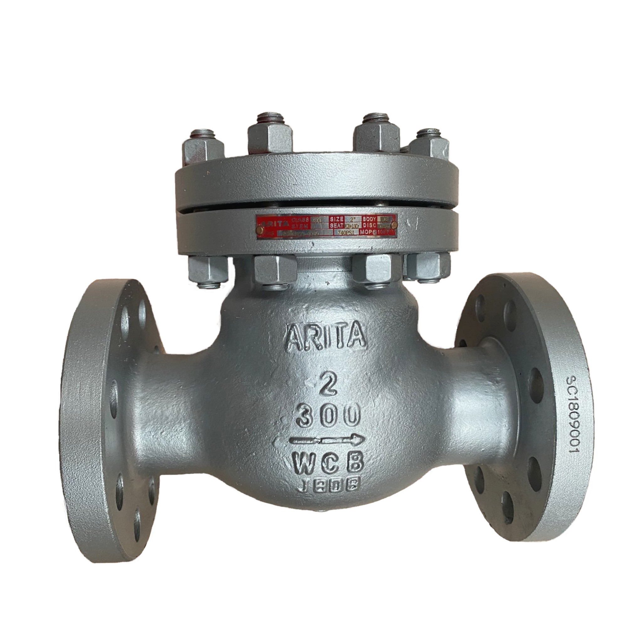 Cast Steel Flanged Swing Check Valve ANSI 300 - UNIMECH (Asia Pacific)